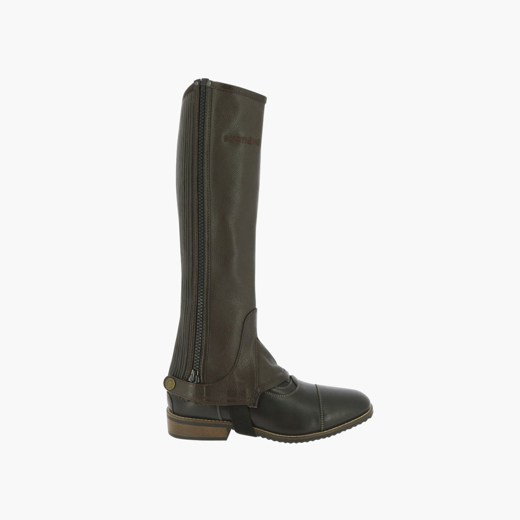 MINI CHAP'S CUIR | EQUITHEME | Chaps Équitation | JCD Sellerie