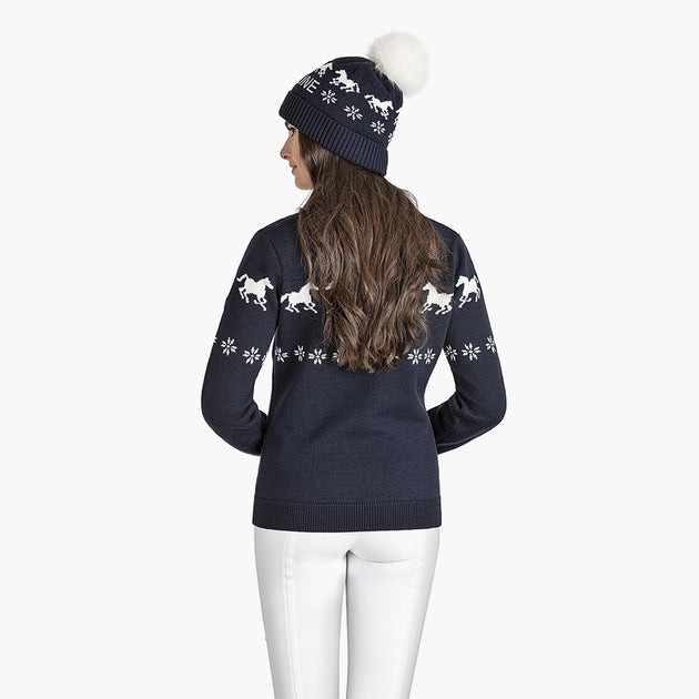 PULLOVER DE NOËL | EQUILINE | Promotion Équitation | JCD Sellerie